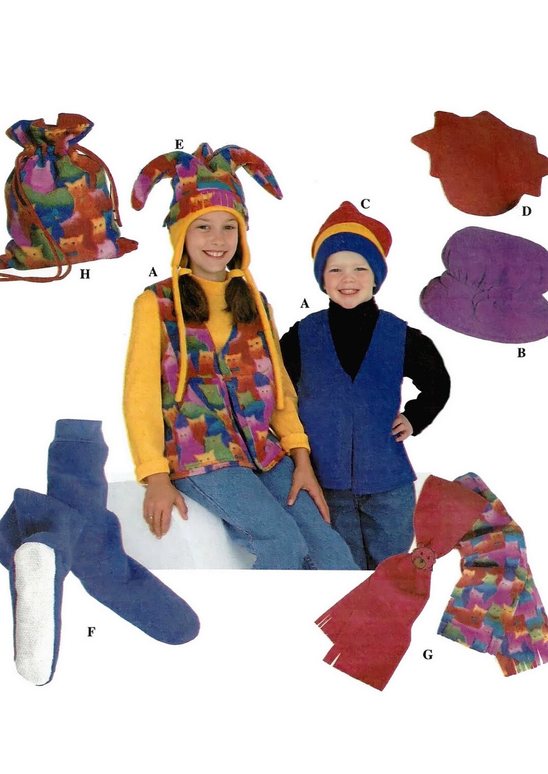 Simplicity 8388 Sewing Pattern Boys and Girls and Childs Outerwear ...