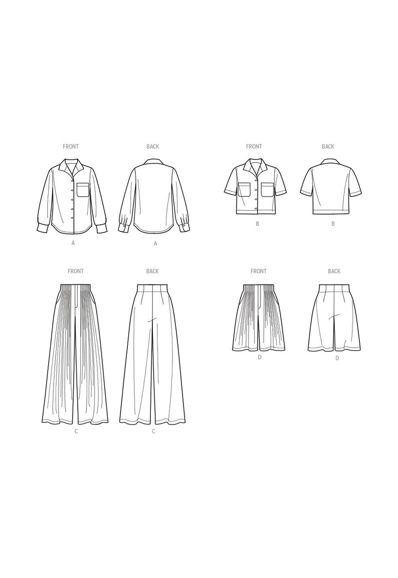 Simplicity S9715 Sewing Pattern Misses Long or Short Sleeve - Etsy