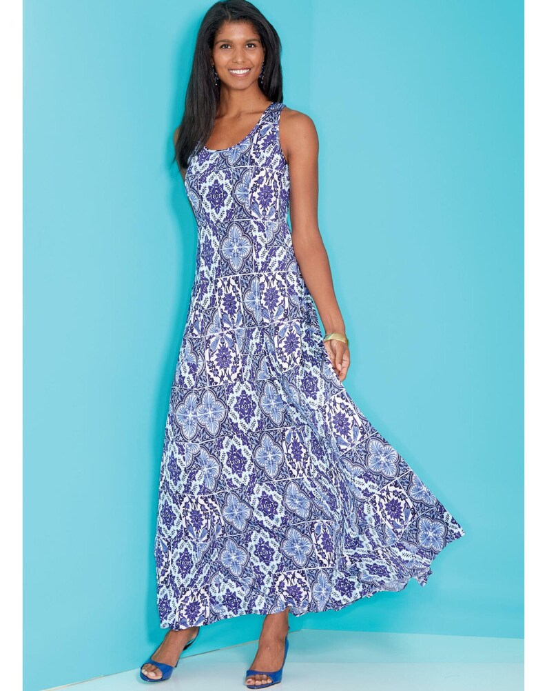 Kwik Sew K4259 Sewing Pattern Misses Scoop Neck Knit Dresses - Etsy