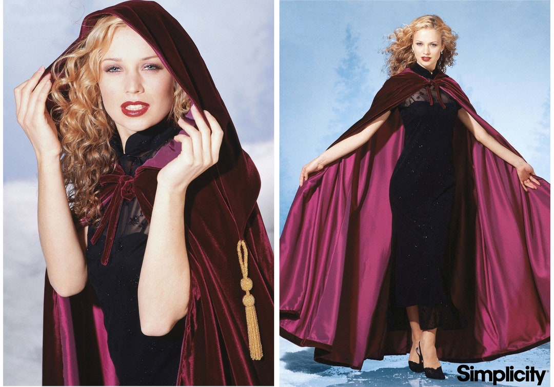 Simplicity 5794 Sewing Pattern Misses Hooded Capes Teresa Nordstrom ...