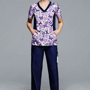 Simplicity 1020 Sewing Pattern Easy to Sew Scrubs Pull on Pants Short ...