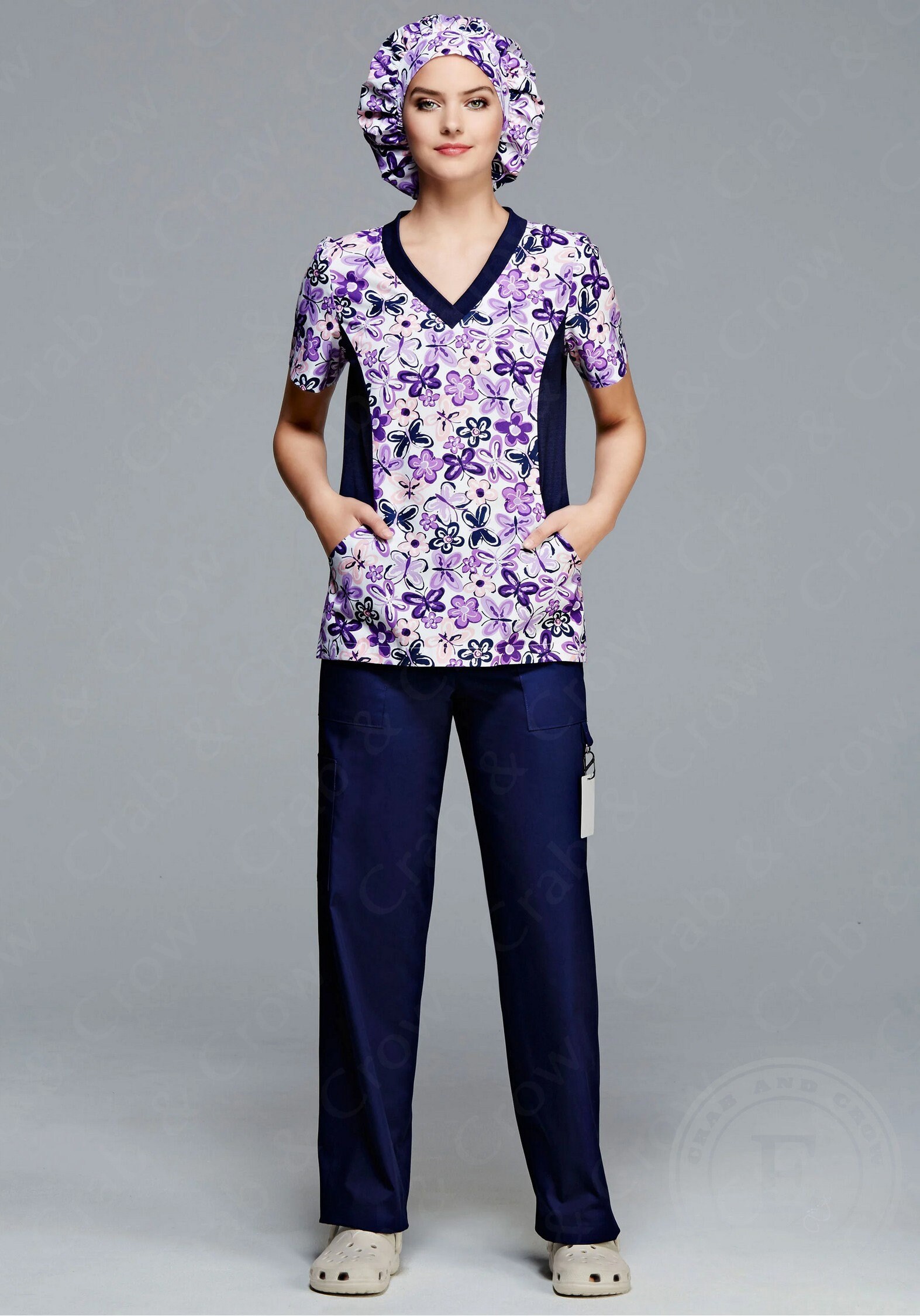 Simplicity 1020 Sewing Pattern Easy to Sew Scrubs Pull on Pants Short ...