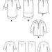 New Look 6374 Sewing Pattern Misses Shirts With Sleeve and Length ...