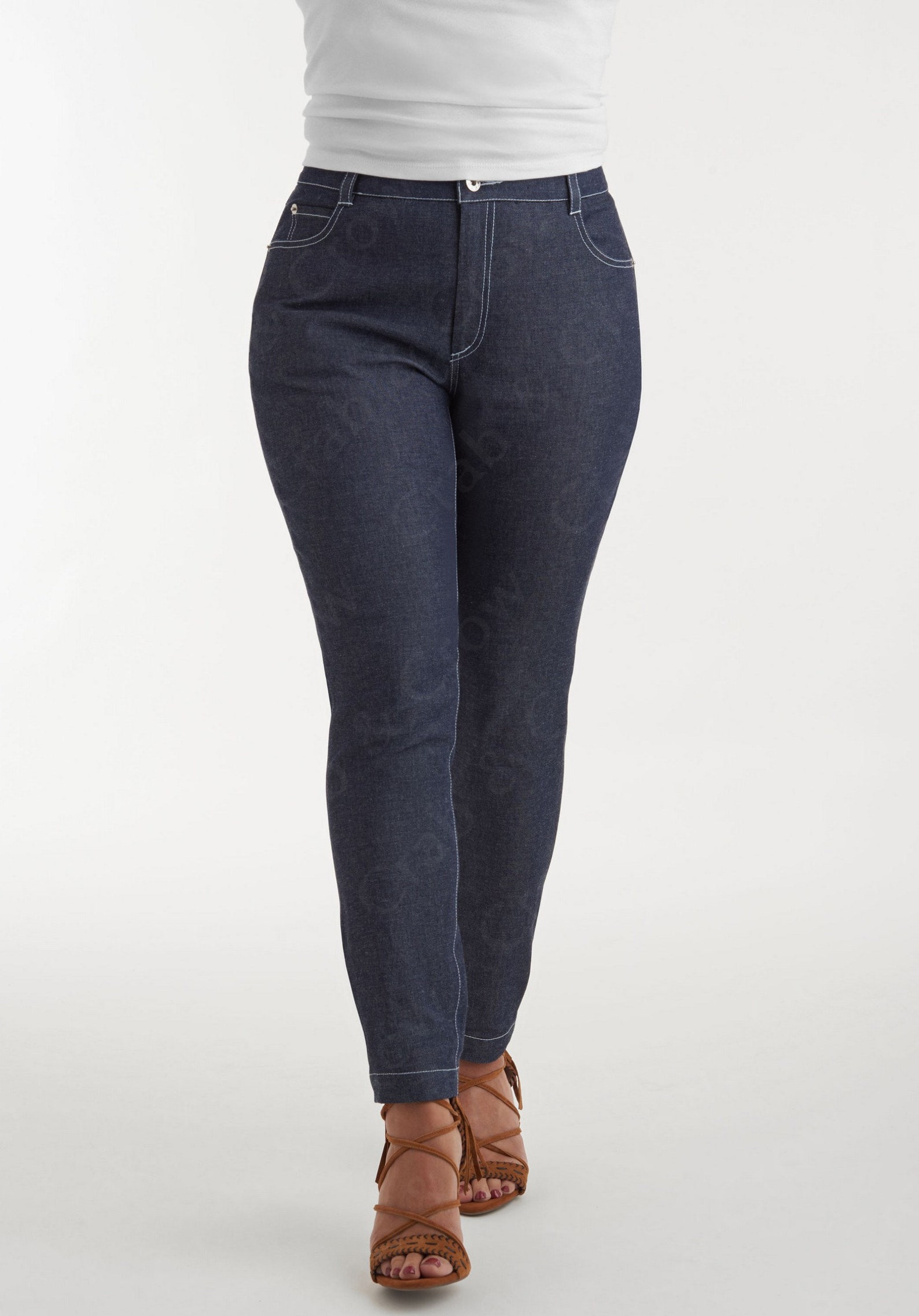 Simplicity 8516 Sewing Pattern for Misses Skinny Jeans for | Etsy