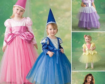 Simplicity S9126 Sewing Pattern Toddlers Dresses and Hat Optional ...