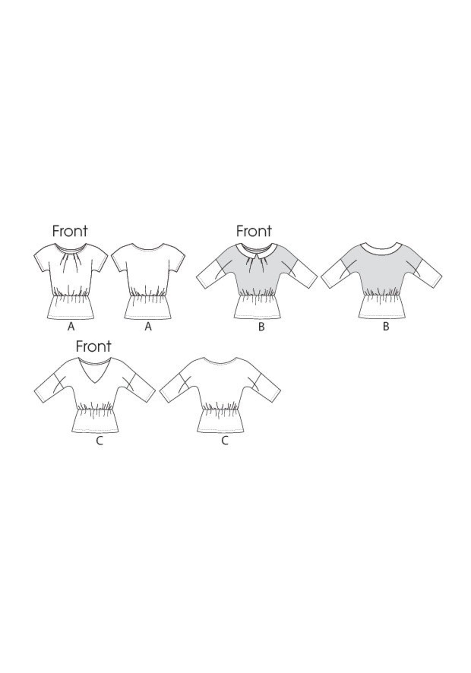 Vogue V8880 Sewing Pattern Misses Very Easy Loose Fitting | Etsy