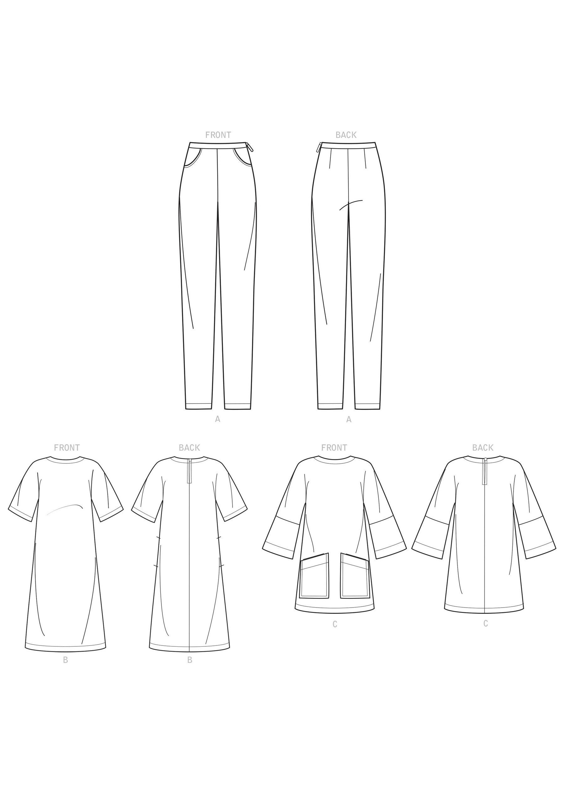 Simplicity S9183 Sewing Pattern Misses Tunic Top Dress and - Etsy