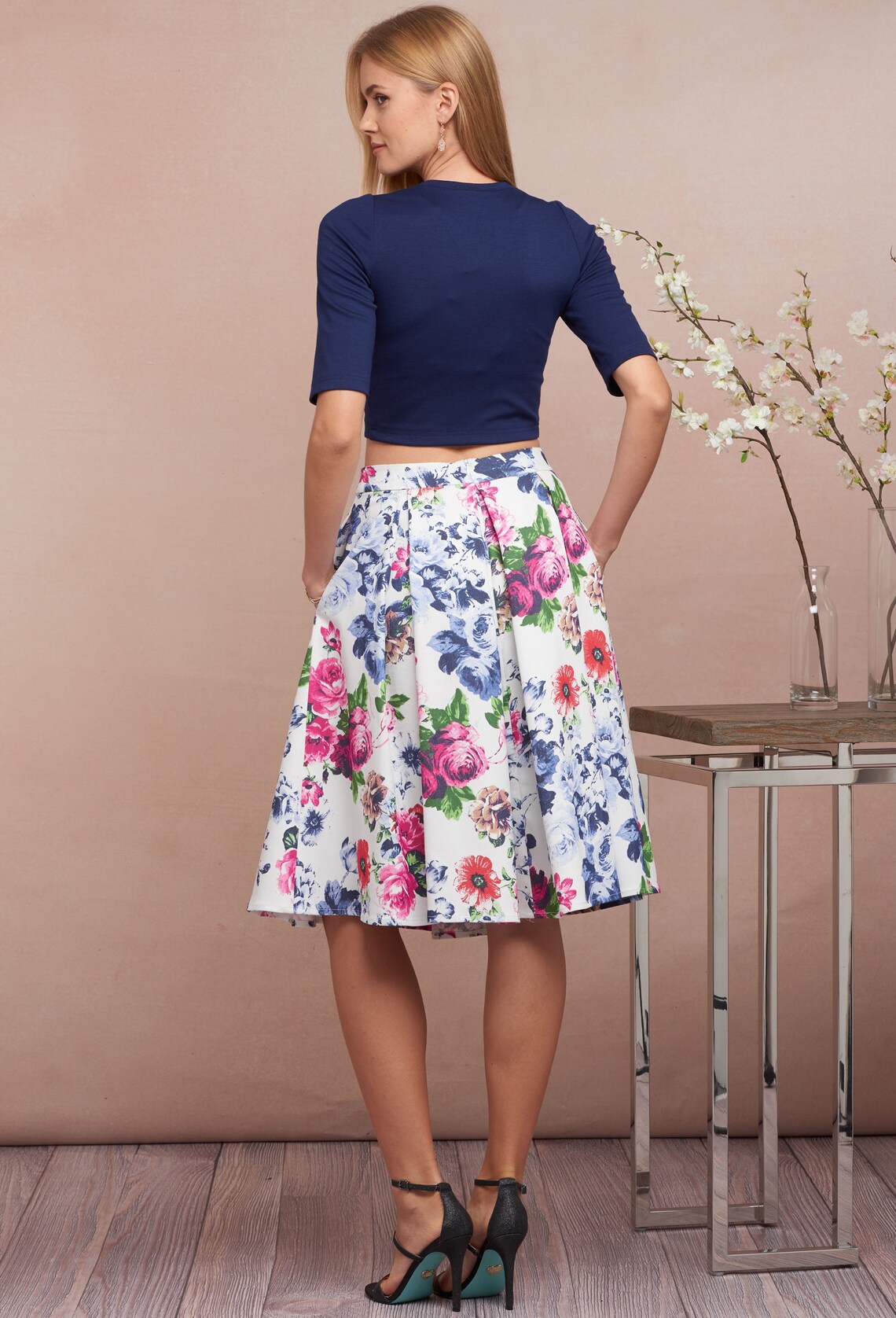 Simplicity 8609 Sewing Pattern Misses Skirt in Two Lengths and - Etsy