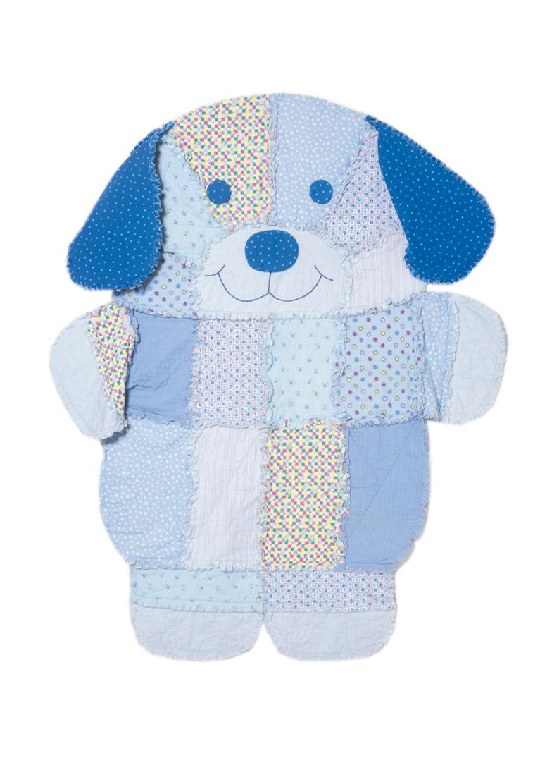 Simplicity S9674 Sewing Pattern Cuddly Animal Themed Rag Quilt Wall ...