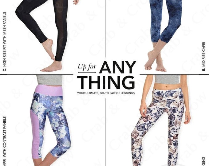 Simplicity 8212 Sewing Pattern for Your Ultimate Go-to Pair of Leggings ...