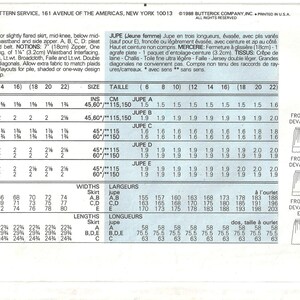Butterick 6727 Sewing Pattern Misses Very Easy A-line Dirndl or ...