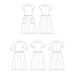 Simplicity S9136 Sewing Pattern Misses Dress With Waist Gathers ...