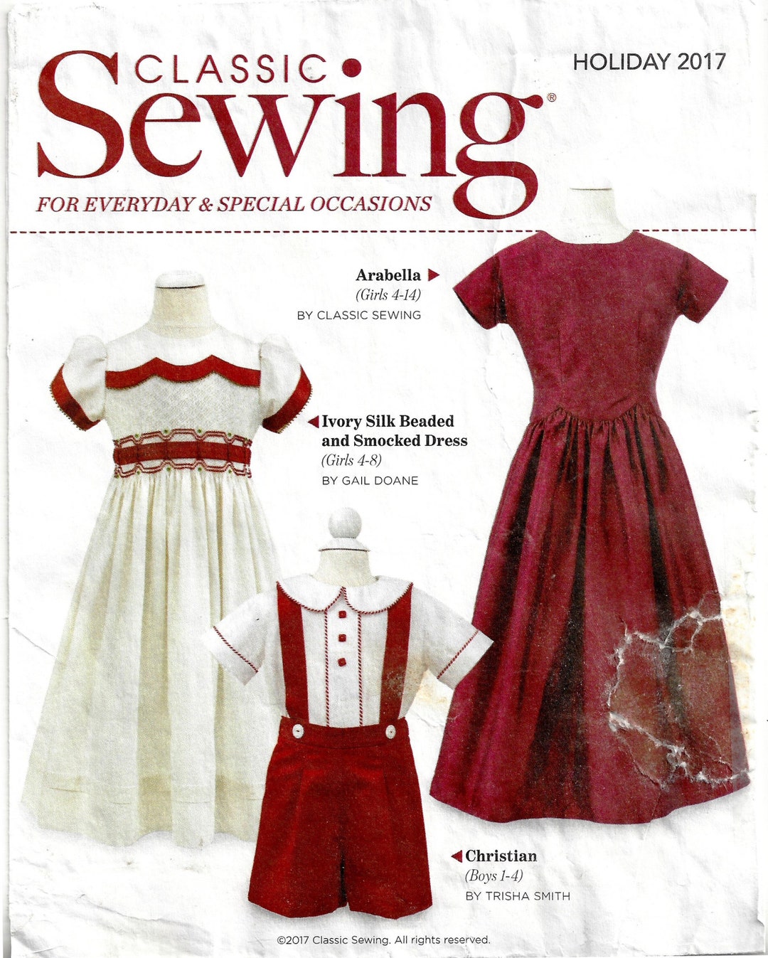 Classic Sewing Childrens Patterns for Girls Dresses and Boys Shirt and ...