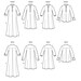 Simplicity S8983 Sewing Pattern Misses Pullover Banded Collar Dresses ...