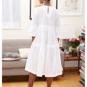 Mccalls M7948 Sewing Pattern Misses Pullover Dress With Sleeve and ...