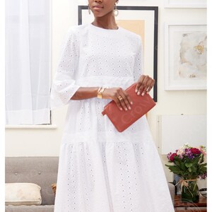 Mccalls M7948 Sewing Pattern Misses Pullover Dress With Sleeve and ...