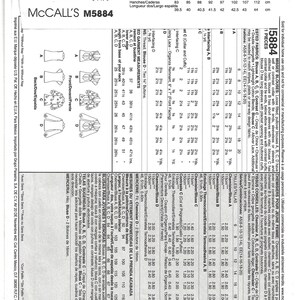 Mccalls M5884 Sewing Pattern Misses Loose Fitted Pullover Blouses With ...