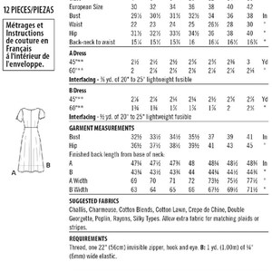 New Look N6693 Sewing Pattern for Misses Easy Dresses in Two Lengths ...