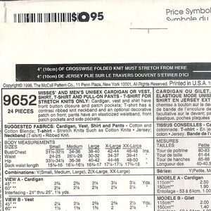 Mccall's 9652 Uniform Essentials Sewing Pattern Misses and - Etsy