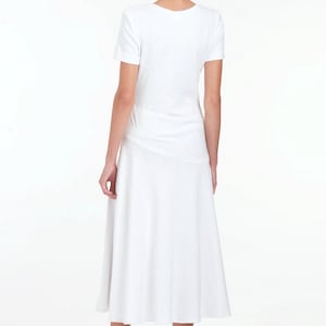 Simplicity S9222 Sewing Pattern Misses Knit Dress With Asymmetrical ...