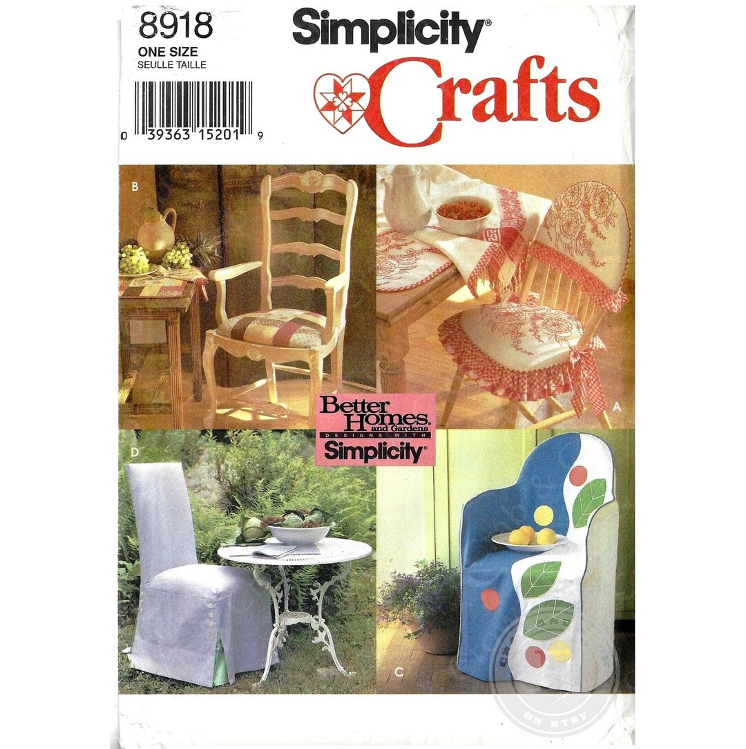 Simplicity 8918 Sewing Pattern Better Homes and Gardens Designs for ...