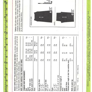 Simplicity 9028 Sewing Pattern Misses Vintage 70s Super Jiffy Dress or Tunic and Pants Sz 10-12 ...