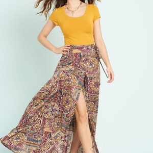 New Look 6456 Sewing Pattern Misses Easy Wrap Skirts in Four Lengths Sz ...