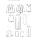 New Look 6035 Sewing Pattern for Misses Sportswear Separates Jacket Top ...