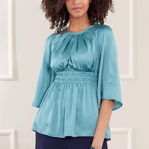 New Look N6684 Sewing Pattern for Misses Raglan Sleeve Tops in Two ...