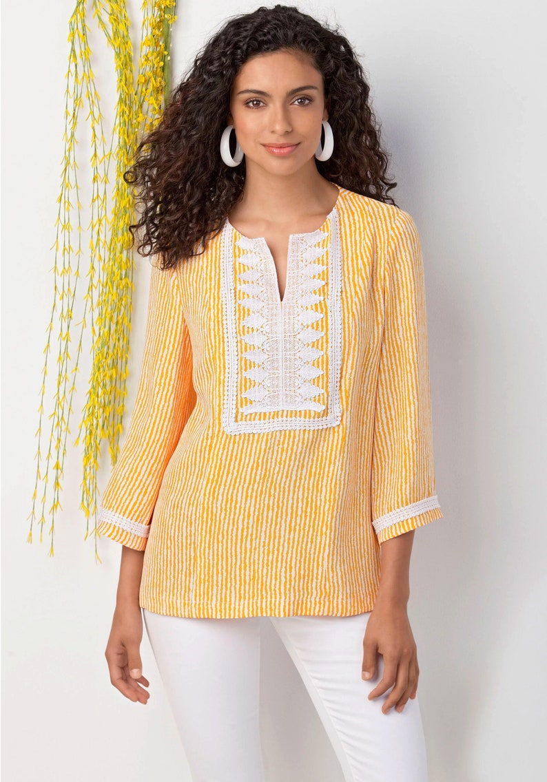 Simplicity 1461 Sewing Pattern Misses Tunic With Neckline and - Etsy