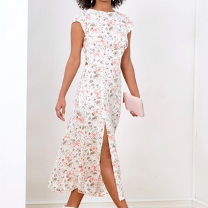 New Look N6696 Sewing Pattern for Misses Cap Sleeve Dresses With ...