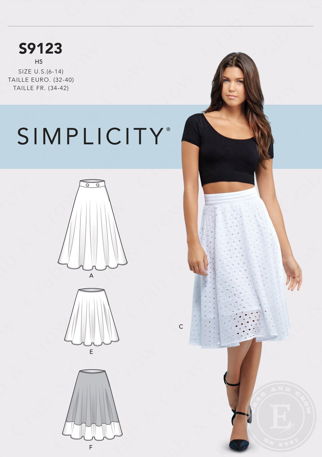 Simplicity S9123 Sewing Pattern Misses Easy to Sew Three - Etsy
