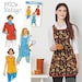 Simplicity 8152 Sewing Pattern Misses Vintage 1970s Reproduction Aprons ...