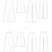 Simplicity S8885 Sewing Pattern Misses Skirt and Pants Each in Two ...