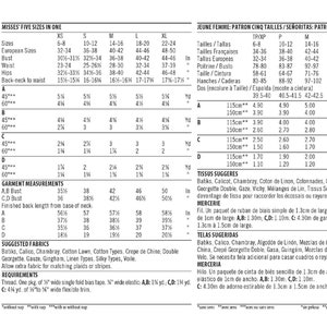 New Look 6507 Sewing Pattern Misses Easy to Make off the Shoulder ...