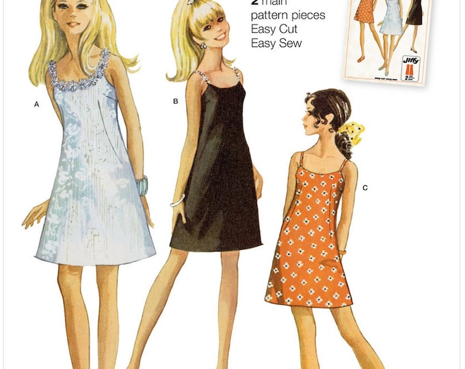 Simplicity S9594 Sewing Pattern Misses 1960s Vintage Reproduction Jiffy ...