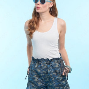 Simplicity 8651 Sewing Pattern Misses Learn to Sew Pull-on Shorts Sz 6 ...