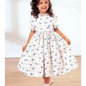 Butterick 3762 Sewing Pattern for Six Sew Easy Girls Slightly Flared ...