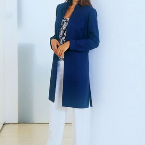 New Look 6163 Sewing Pattern for Misses Separates Long Length Jacket ...