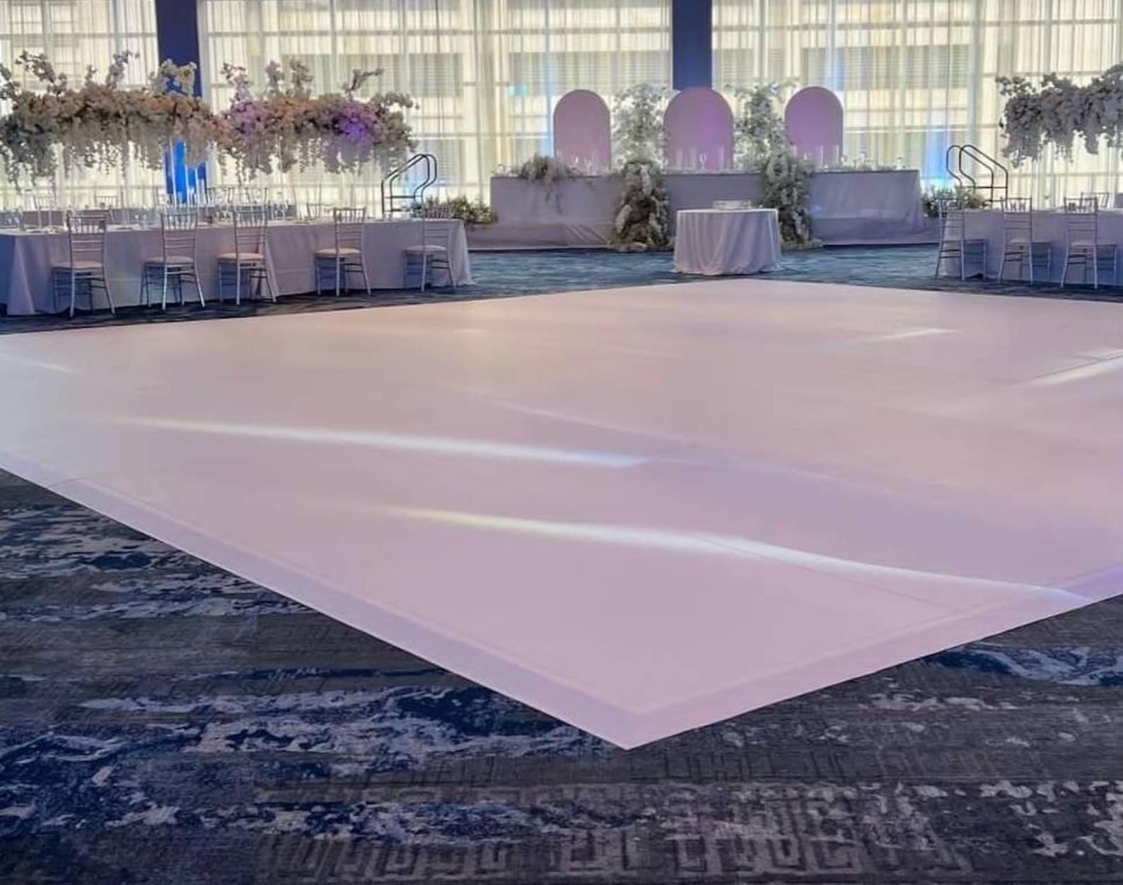 White Dance Floor Wrap Vinyl Roll - Etsy