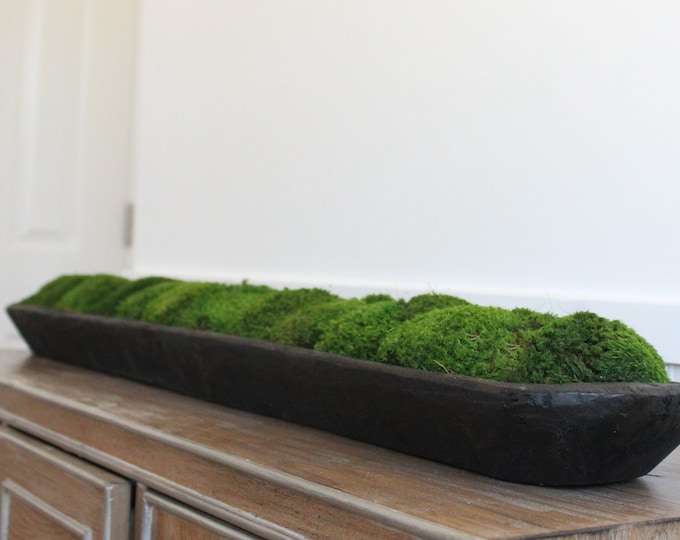 10 Inch Planter Boat Planter vesssel Planter Moss Garden Cast Stone ...