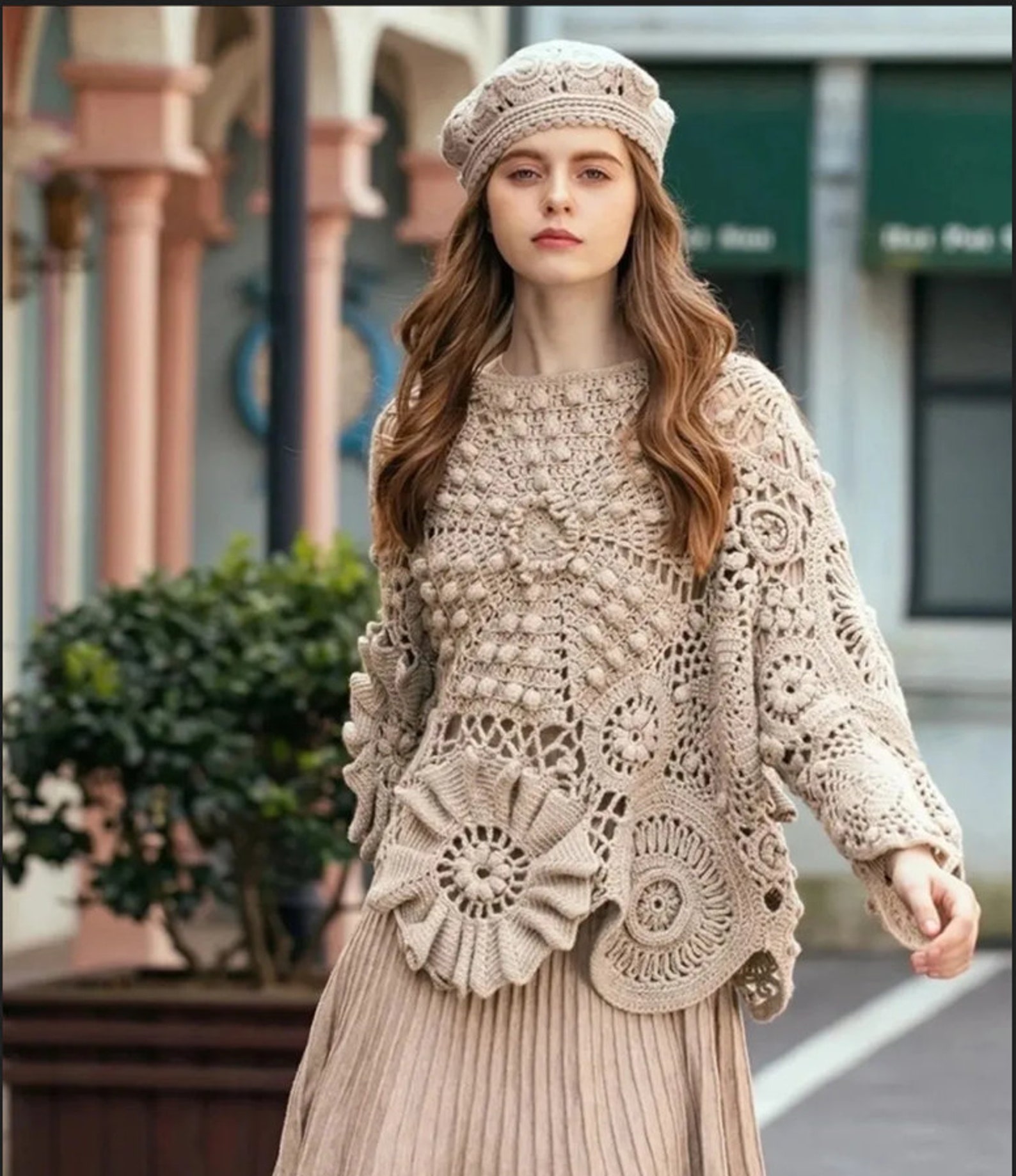 Medallion Mandala Shawl Wrap PDF Pattern - Etsy