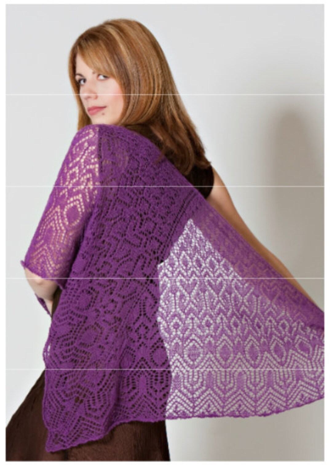 Lace Shawl PDF Pattern - Etsy