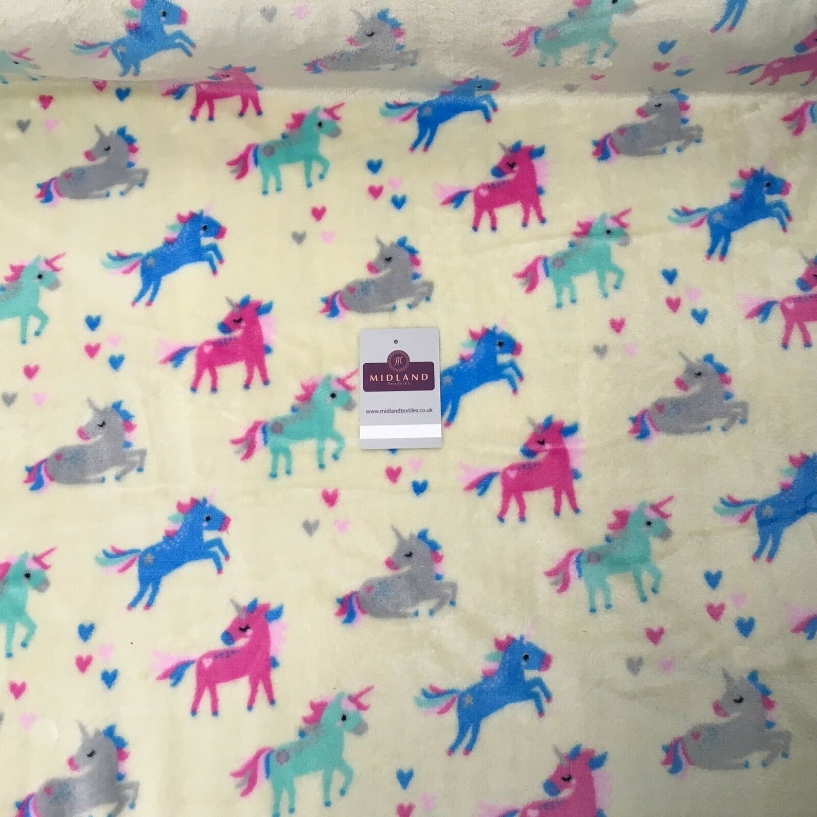 Unicorn Soft Cuddle Fleece Fabric 100% Polyester 58" M700 Mtex - Etsy UK