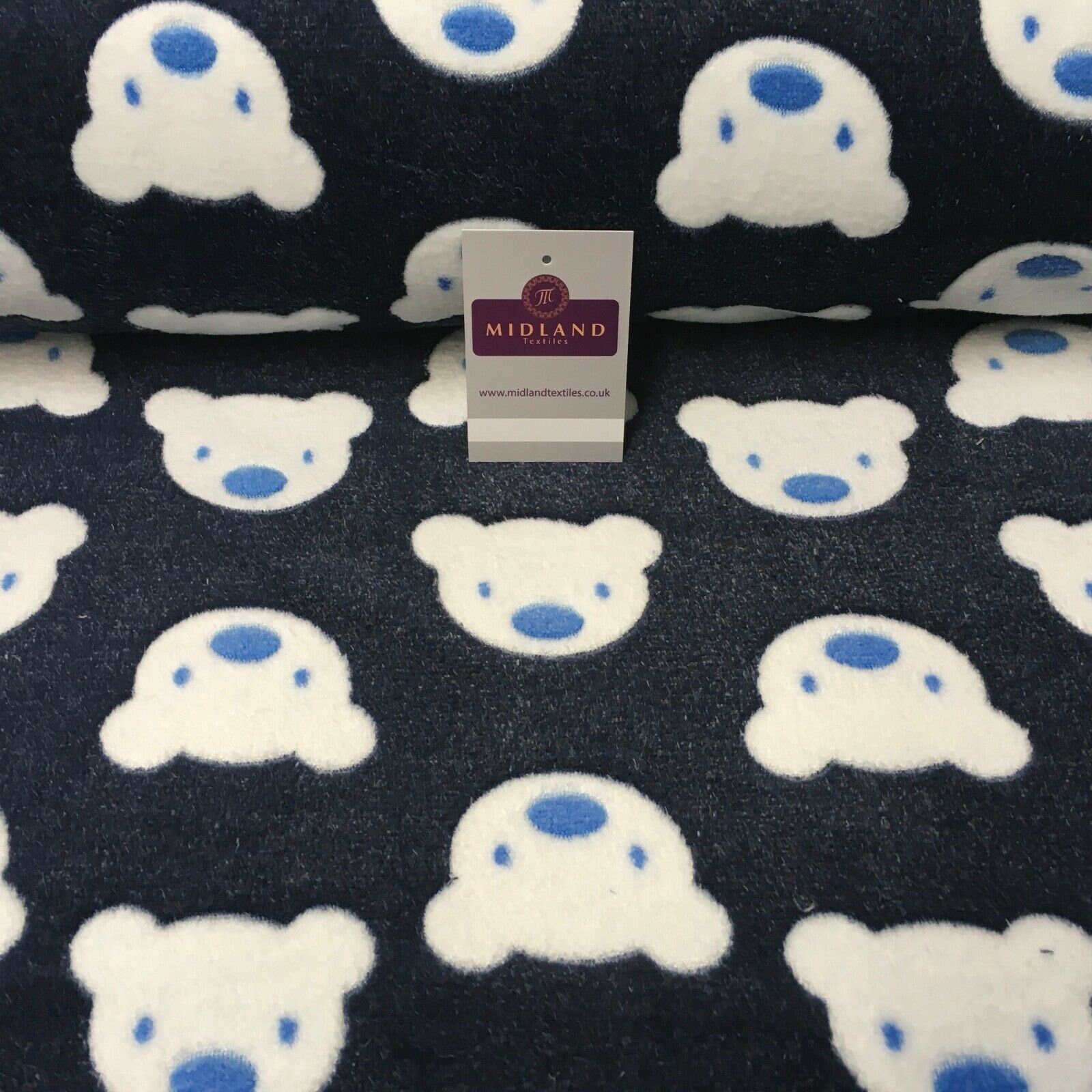 Teddy Bears Soft Cuddle Fleece Fabric Ideal for Blankets - Etsy UK