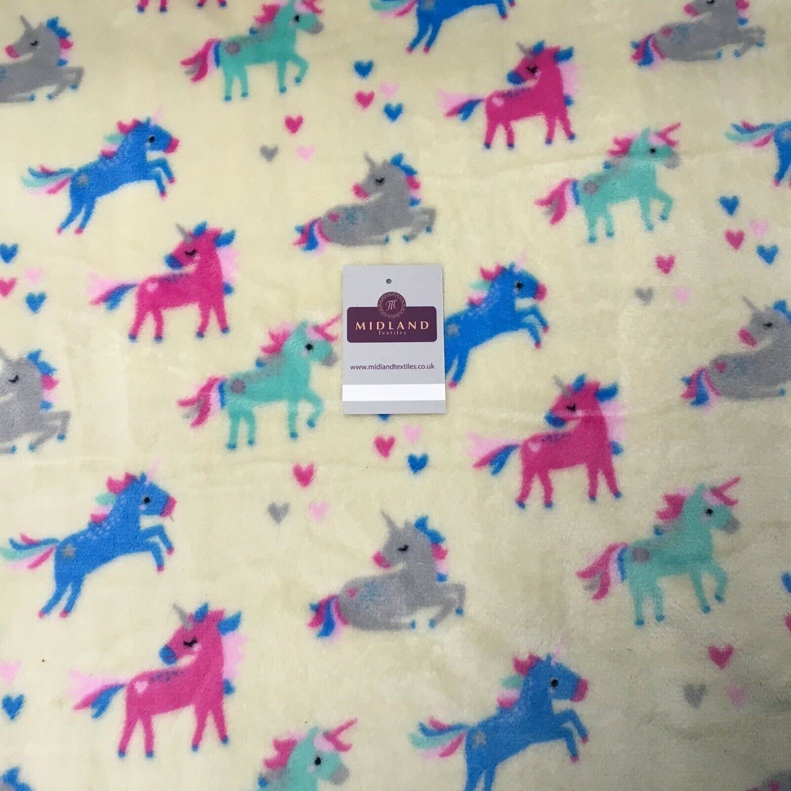 Unicorn Soft Cuddle Fleece Fabric 100% Polyester 58" M700 Mtex - Etsy UK
