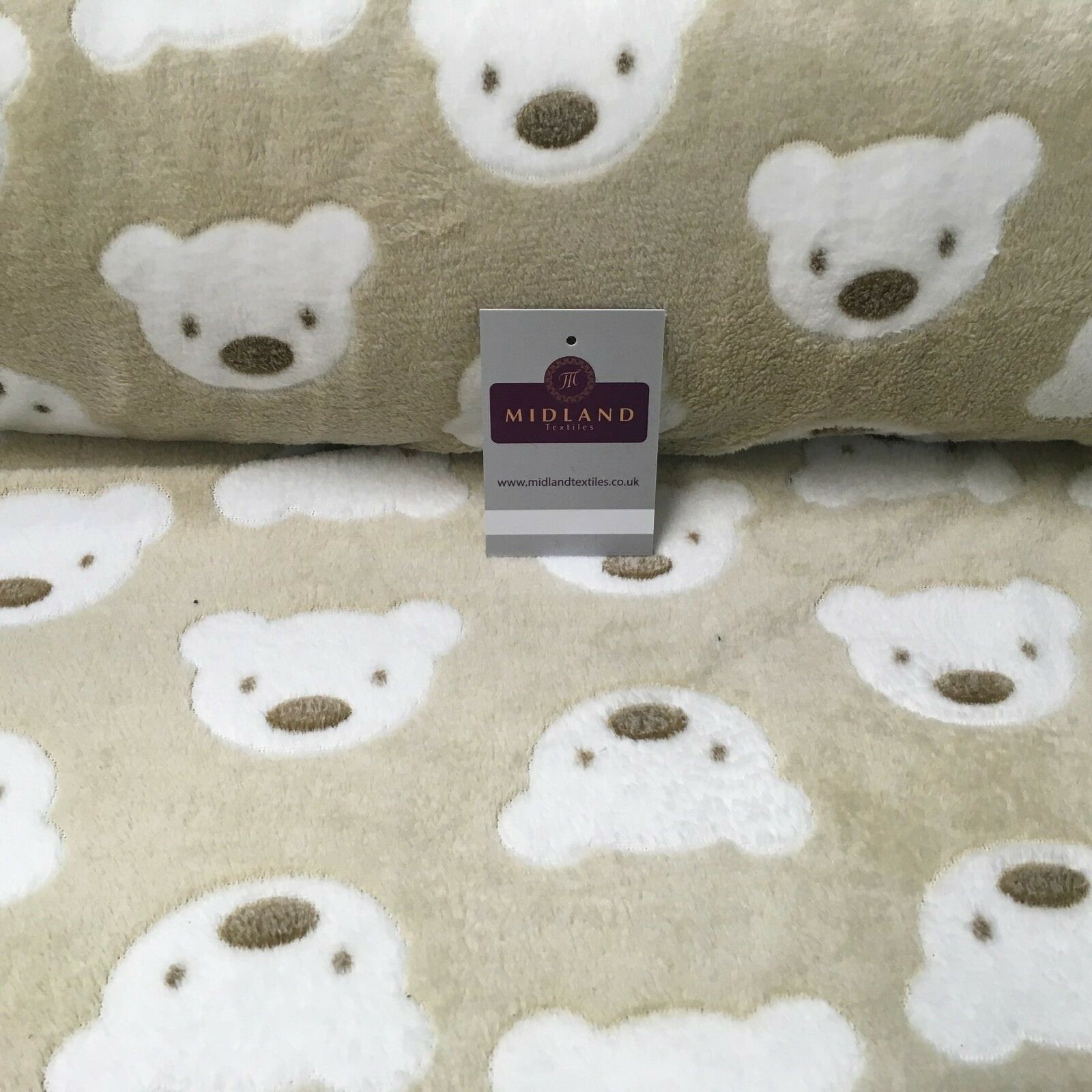 Teddy Bears Soft Cuddle Fleece Fabric Ideal for Blankets - Etsy UK