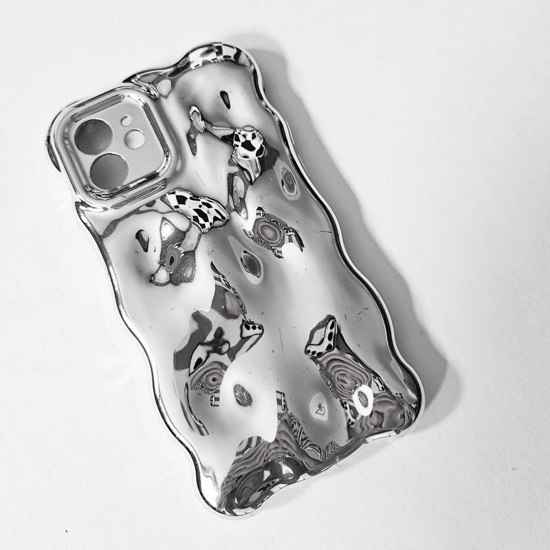 Silver Phone Cases - Etsy