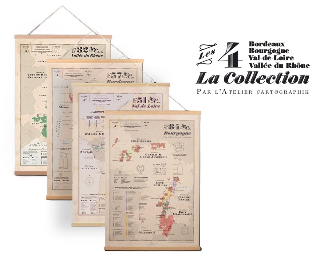 The Regional Wine Collection, Burgundy, Loire Valley, Bordeaux, Rhone ...