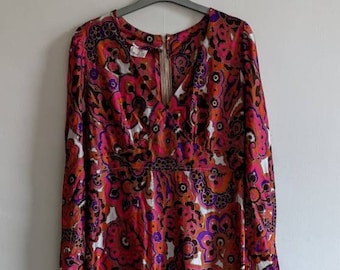Flower Power Maxi Dress - Etsy